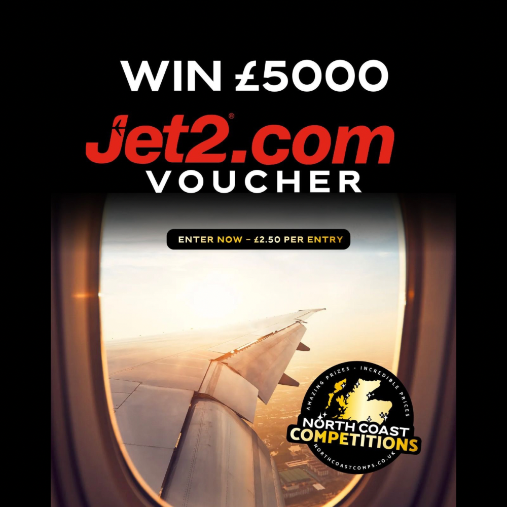 £5000 JET2 GIFT VOUCHER – North Coast Competitions